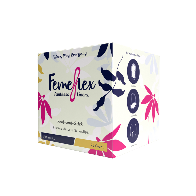 Women’s Peel and Stick Pantiless Liners | FemeFlex